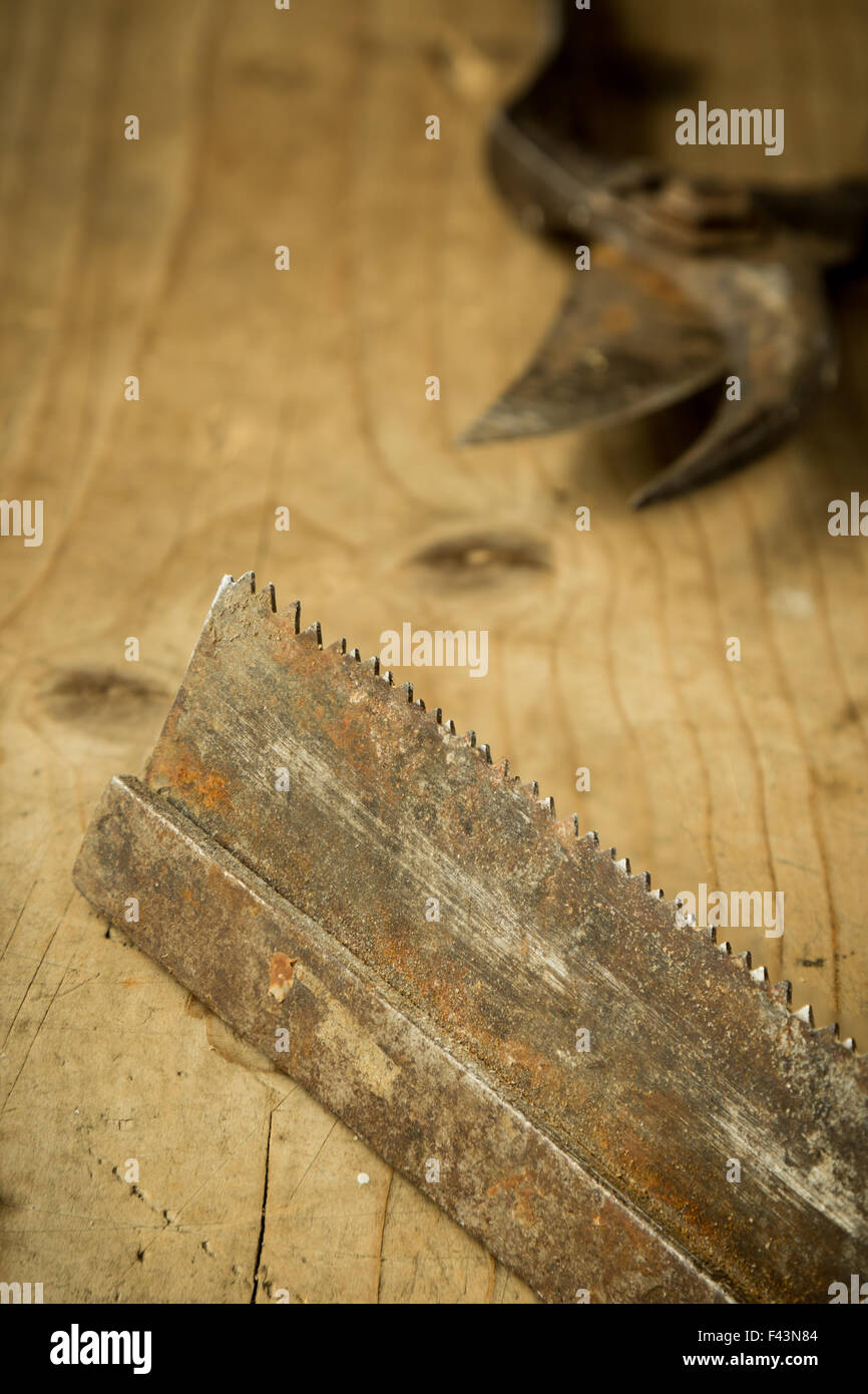 old saw blade Stock Photo - Alamy