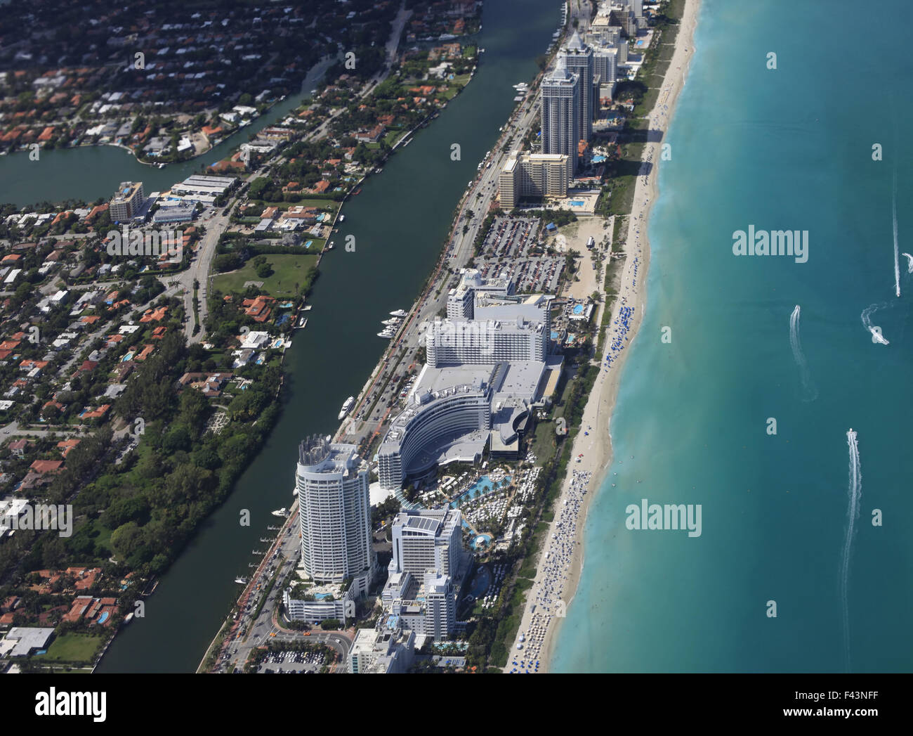 Aerial key biscayne miami florida hi-res stock photography and images ...