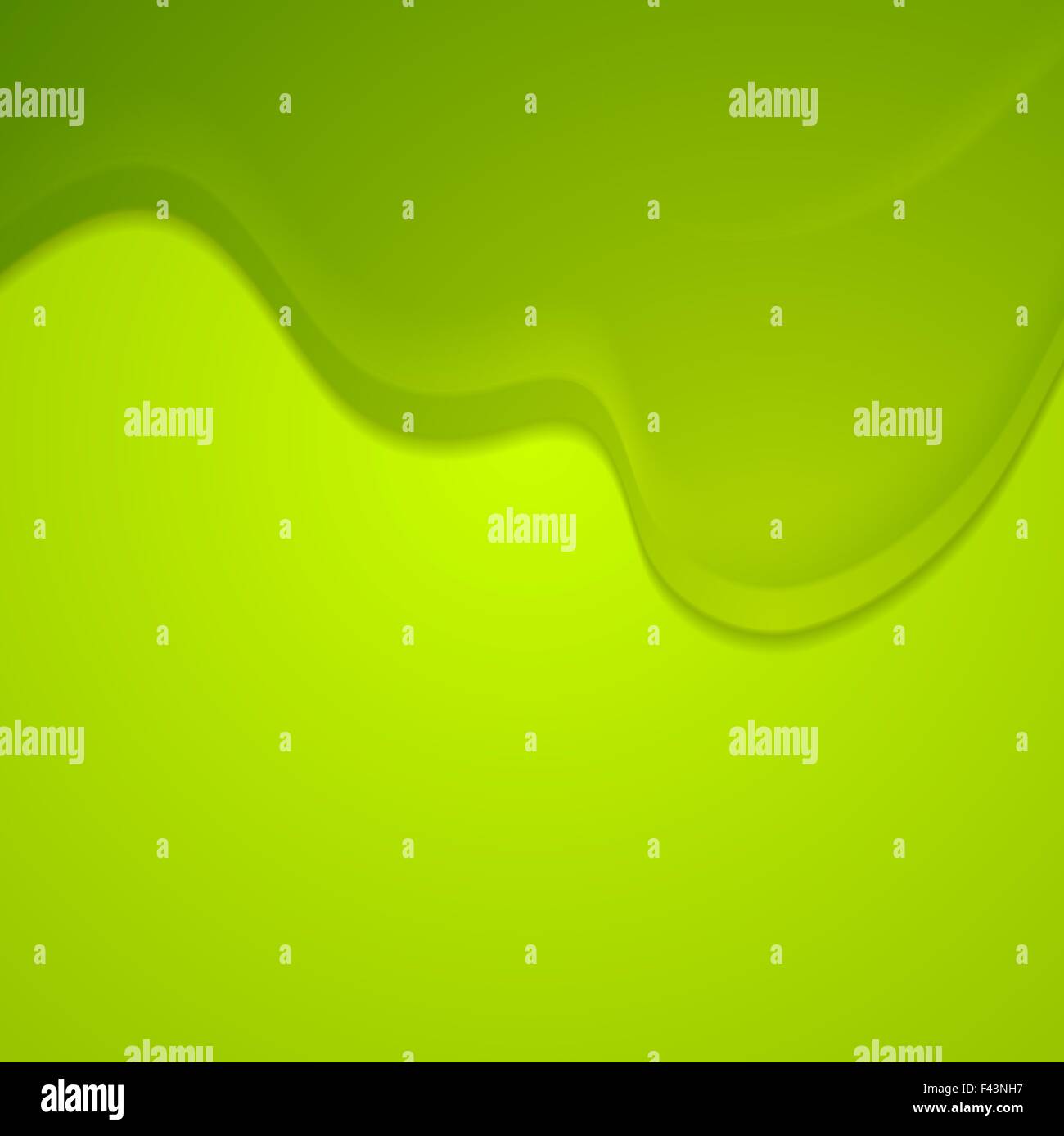 Abstract green wavy background Stock Photo - Alamy
