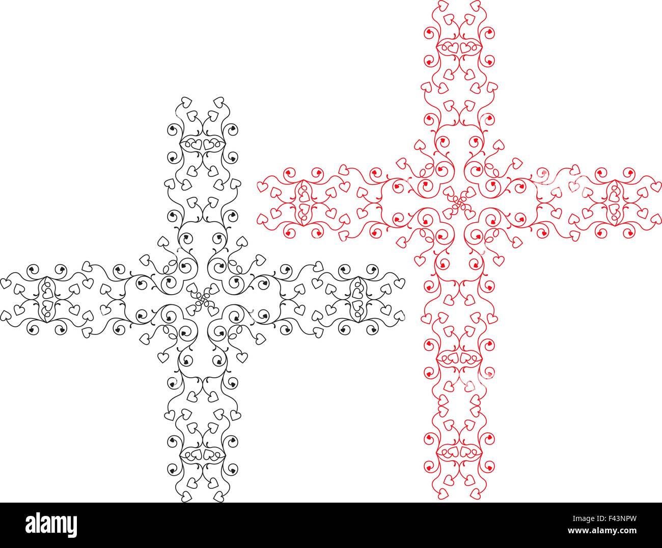 Cross Christian Design Vector Art Stock Vector Image & Art - Alamy