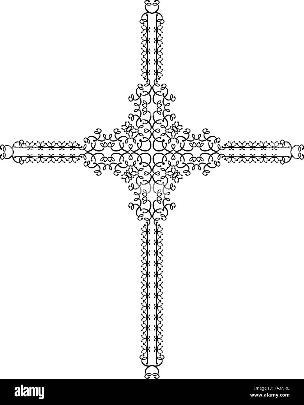 Cross Christian Design Vector Art Stock Vector Image & Art - Alamy