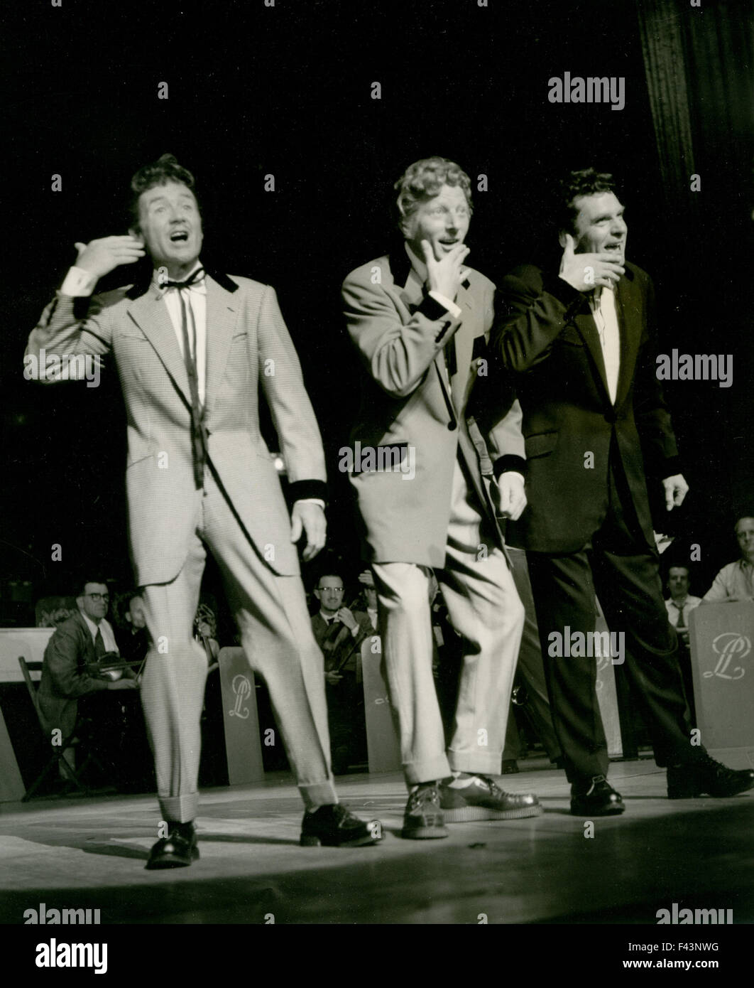 Laurence Olivier And Danny Kaye