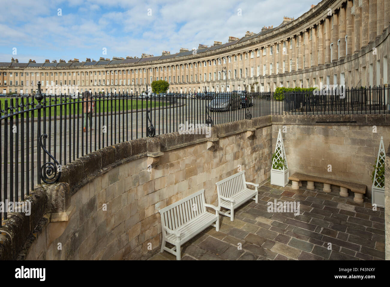 The iconic Royal Crescent in Bath, England Stock Photo - Alamy