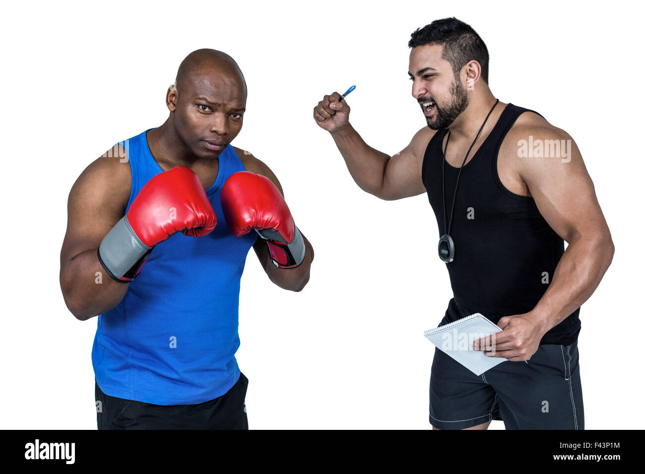 Together yelling Cut Out Stock Images & Pictures - Alamy