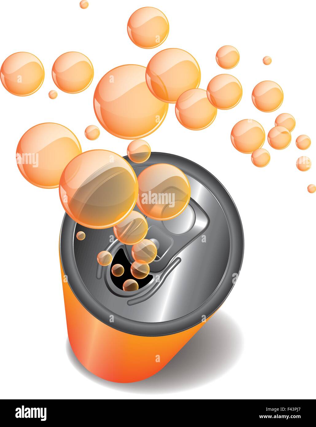 Can top view Stock Vector Images - Alamy