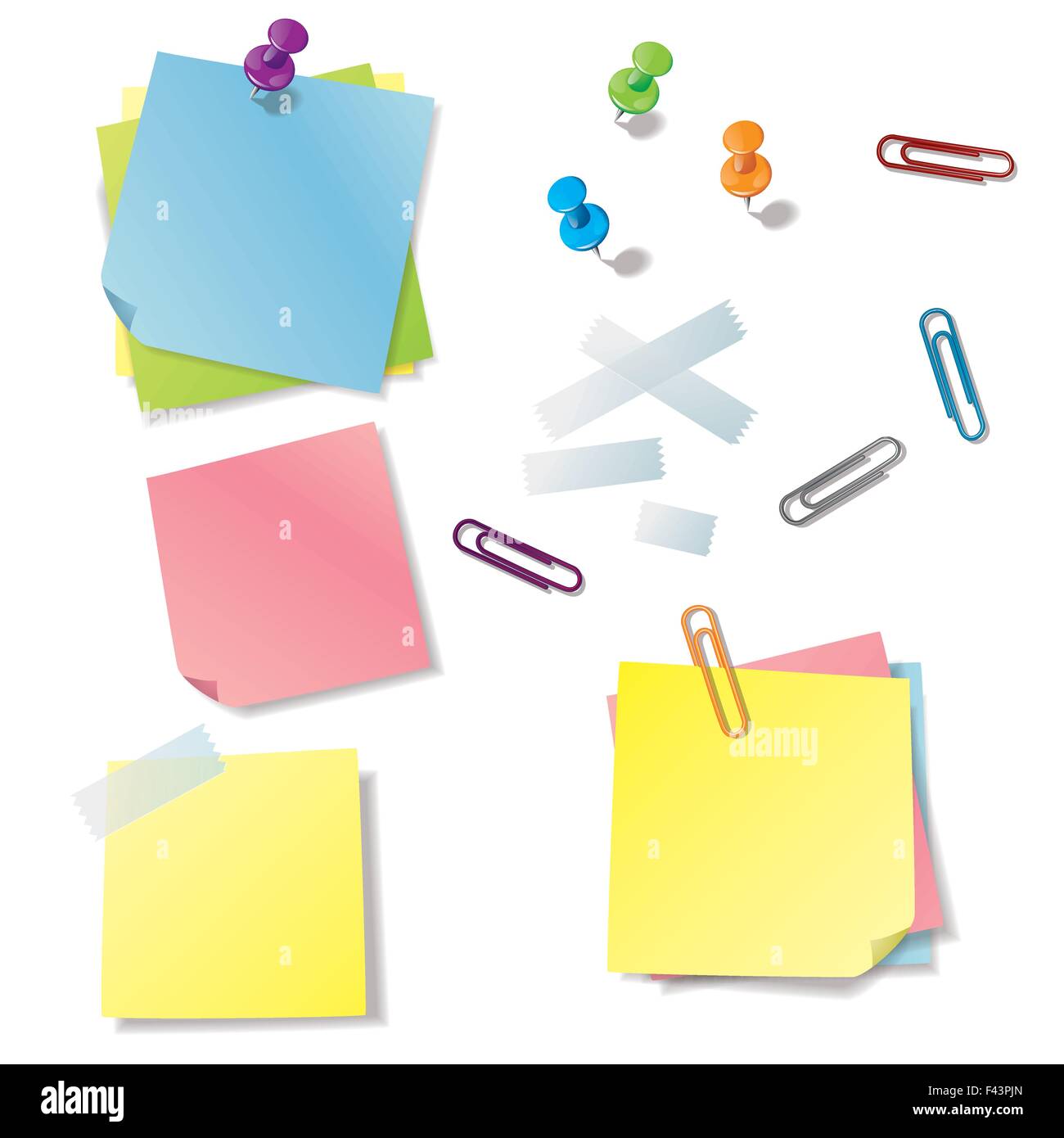 Notes vector vectors hi-res stock photography and images - Alamy