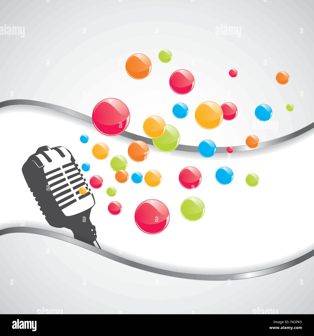 Microphone voice music Stock Vector Images - Alamy