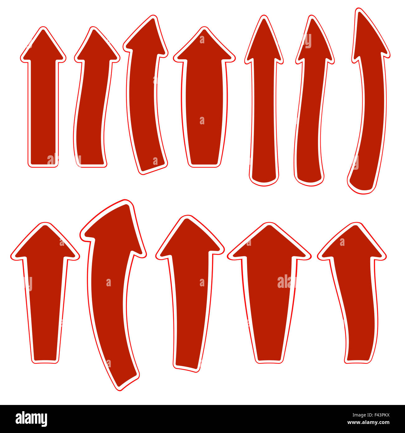 Reflective arrows hi-res stock photography and images - Alamy