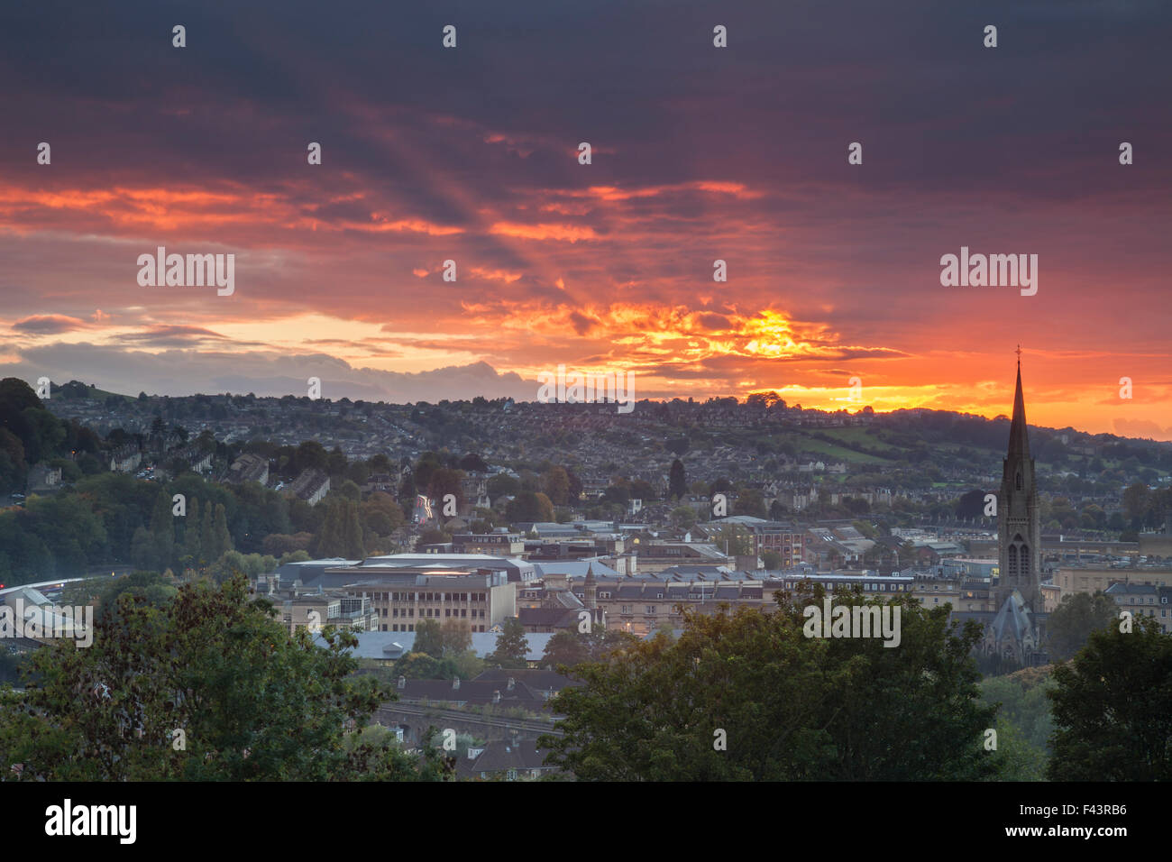 Somerset sunset hi-res stock photography and images - Alamy