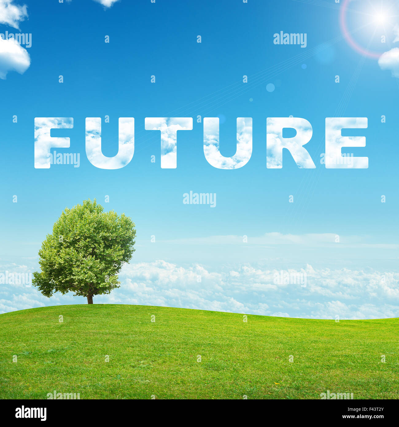 Future word hi-res stock photography and images - Alamy