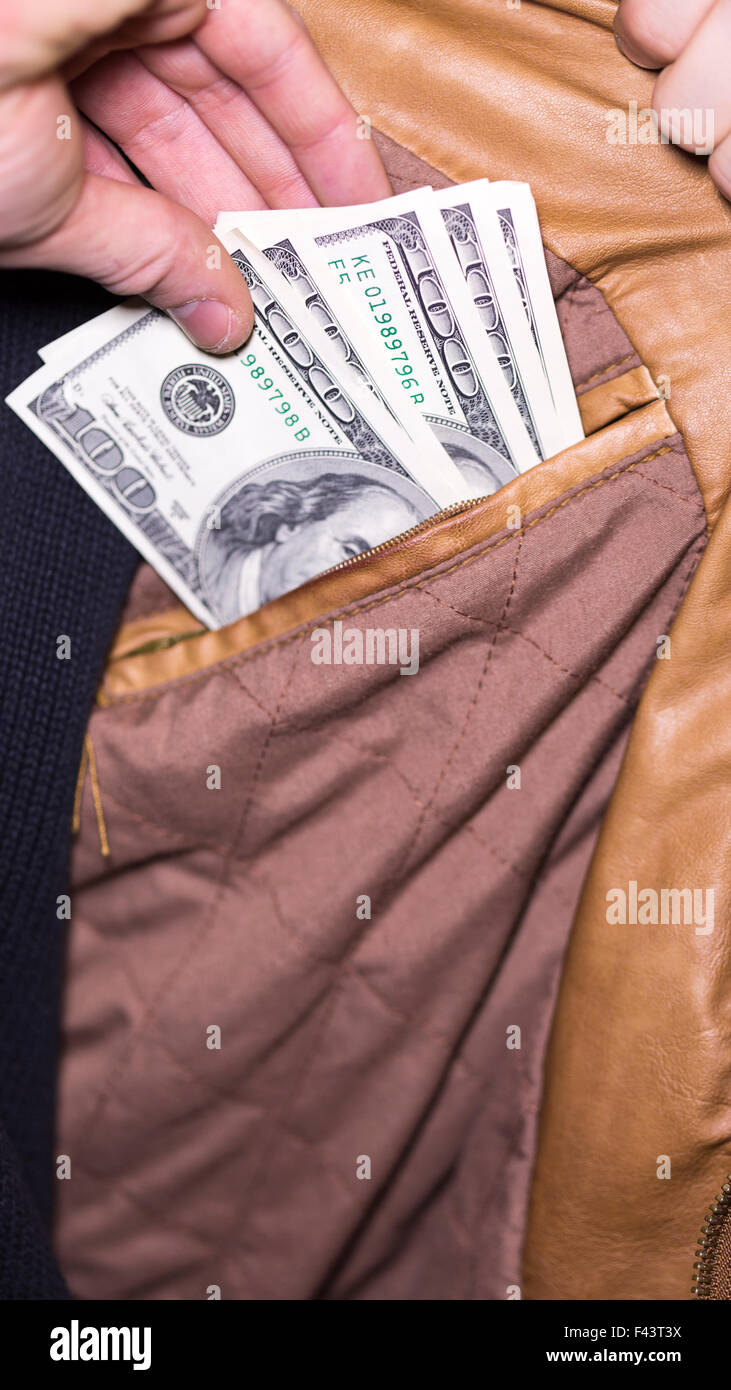 Money in the pocket Stock Photo - Alamy