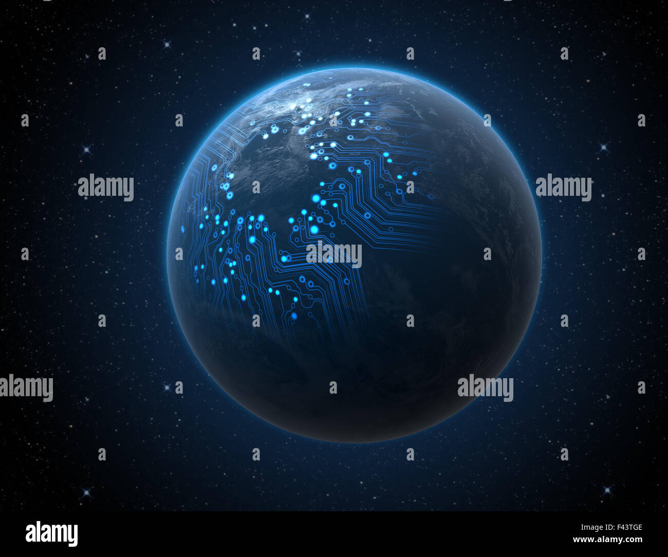 Data circuit hi-res stock photography and images - Alamy