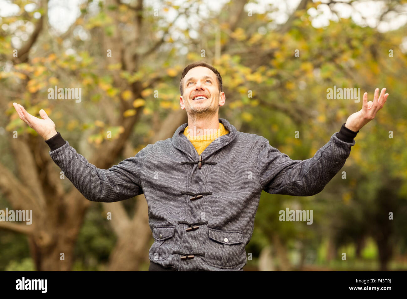 Raised arms hi-res stock photography and images - Alamy