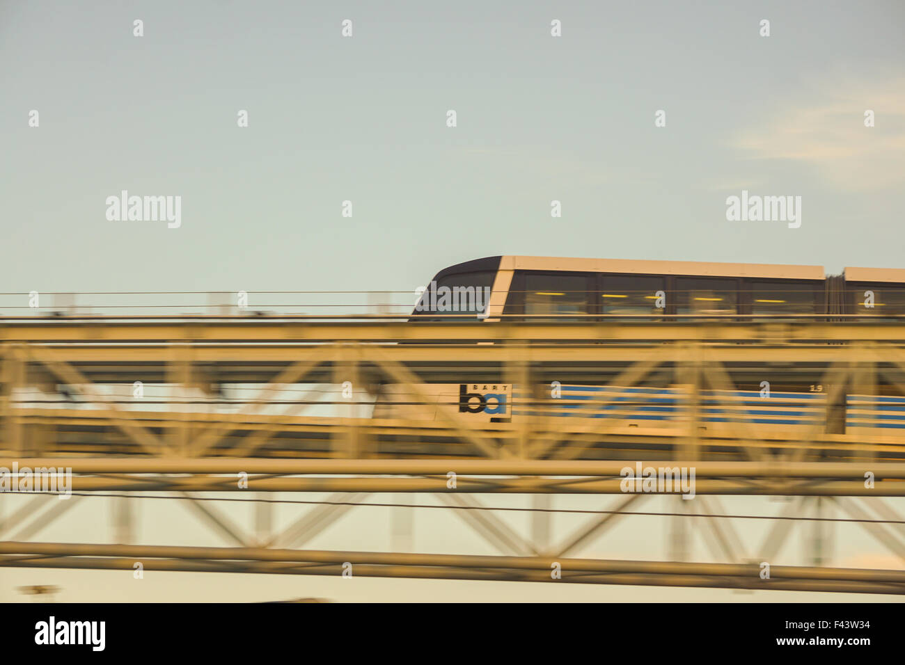 BART, Oakland, California Stock Photo - Alamy