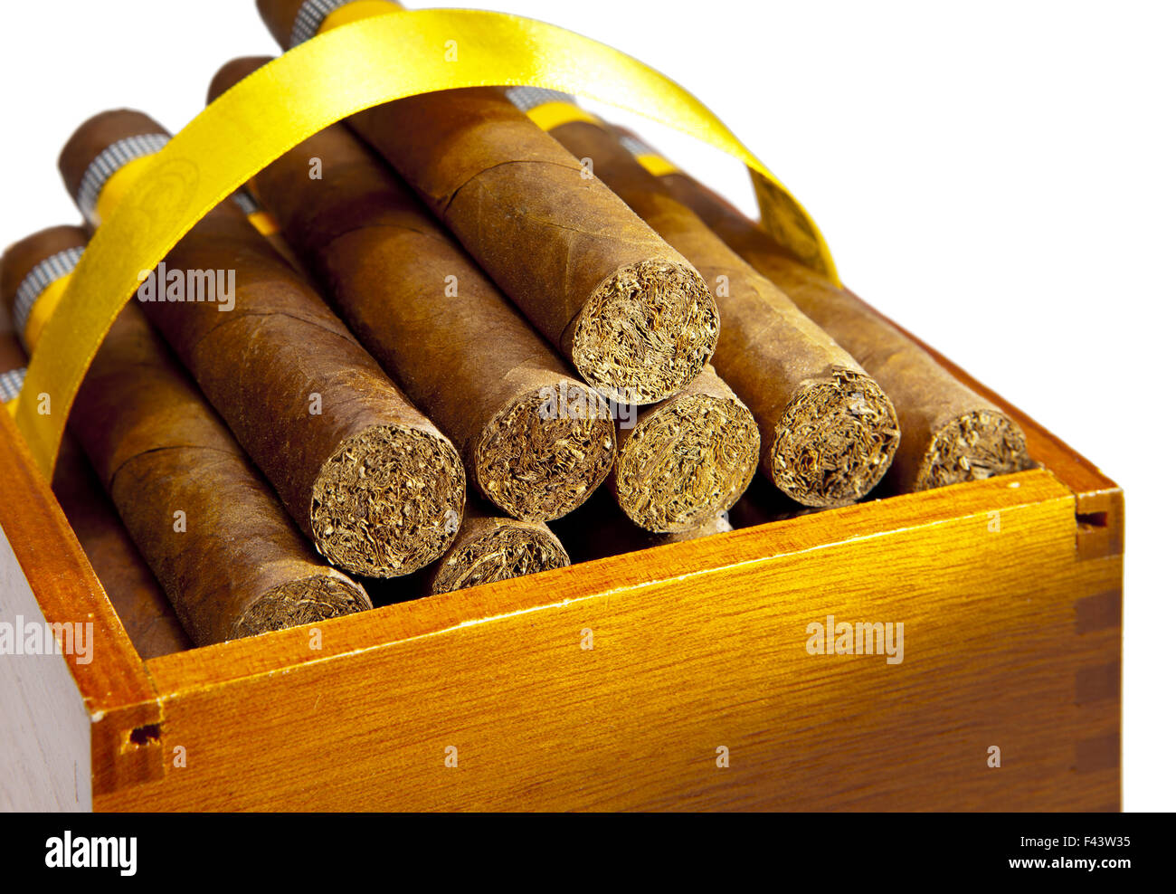 The Cuban cigars, hand made Stock Photo - Alamy
