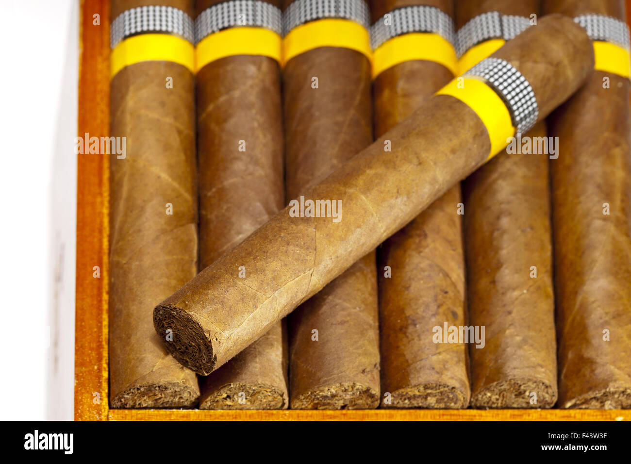The Cuban cigars, hand made Stock Photo - Alamy
