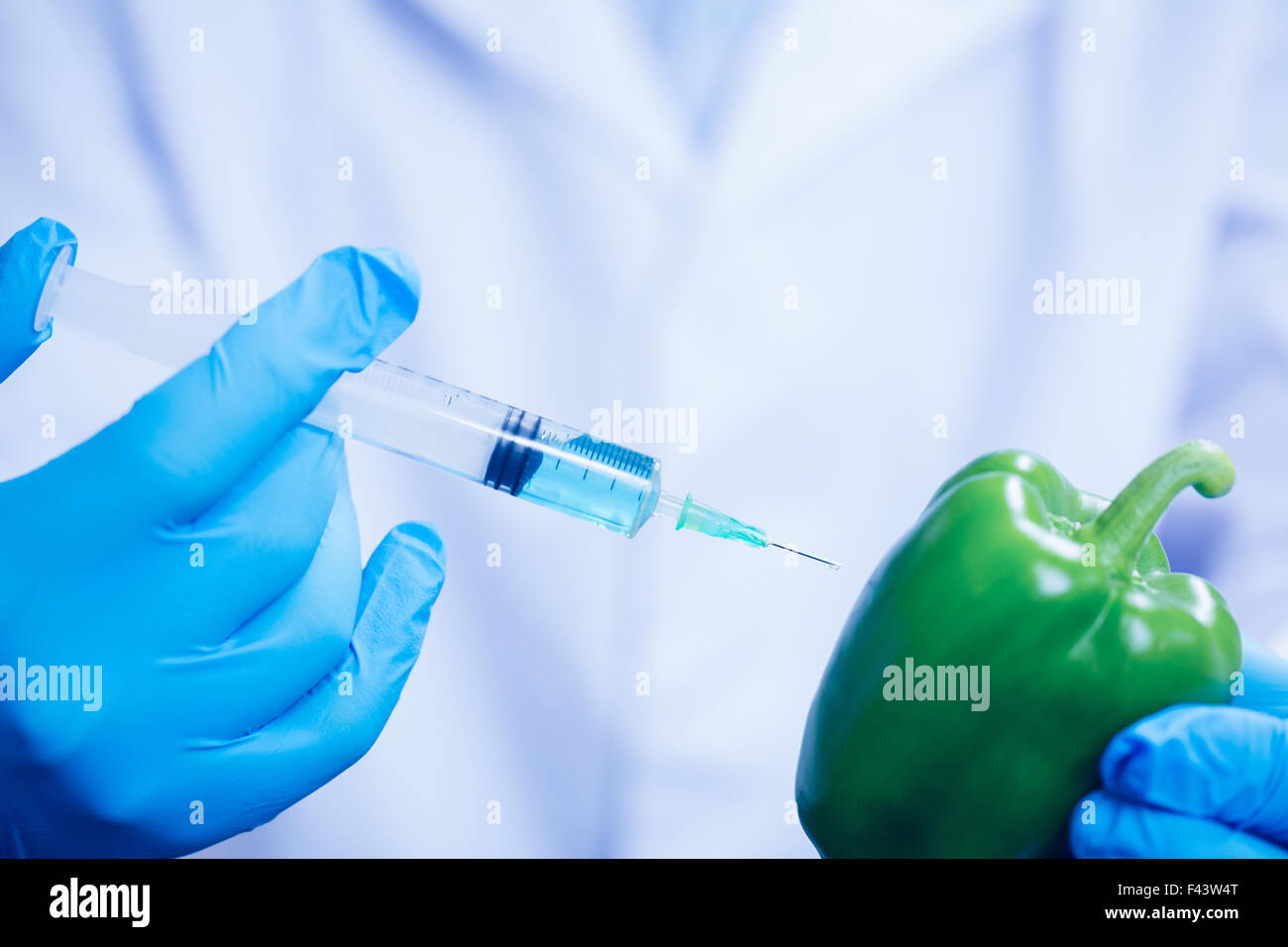 Food injecting hi-res stock photography and images - Alamy