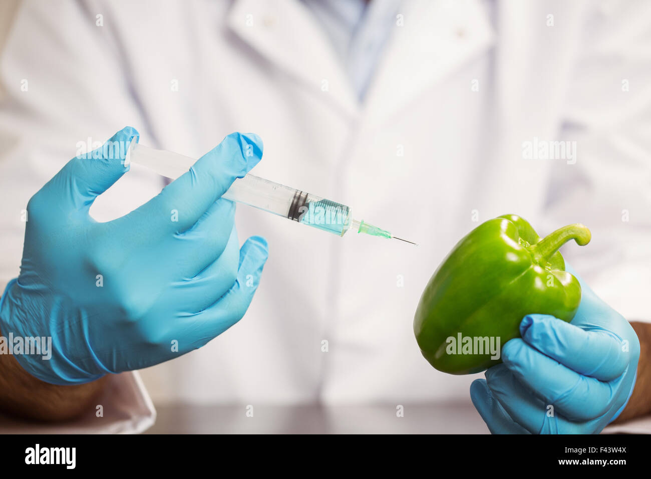 Food injecting hi-res stock photography and images - Alamy