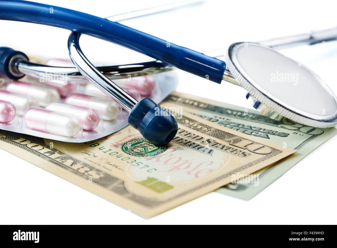 Medications on the table Stock Photo - Alamy