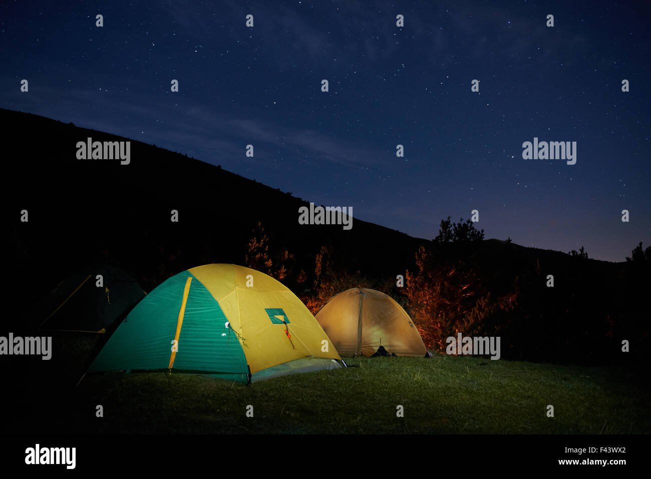 Black yellow tent hi-res stock photography and images - Alamy