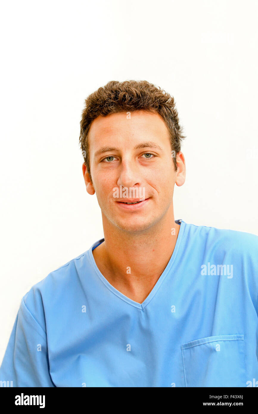 Handsome doctor hi-res stock photography and images - Alamy