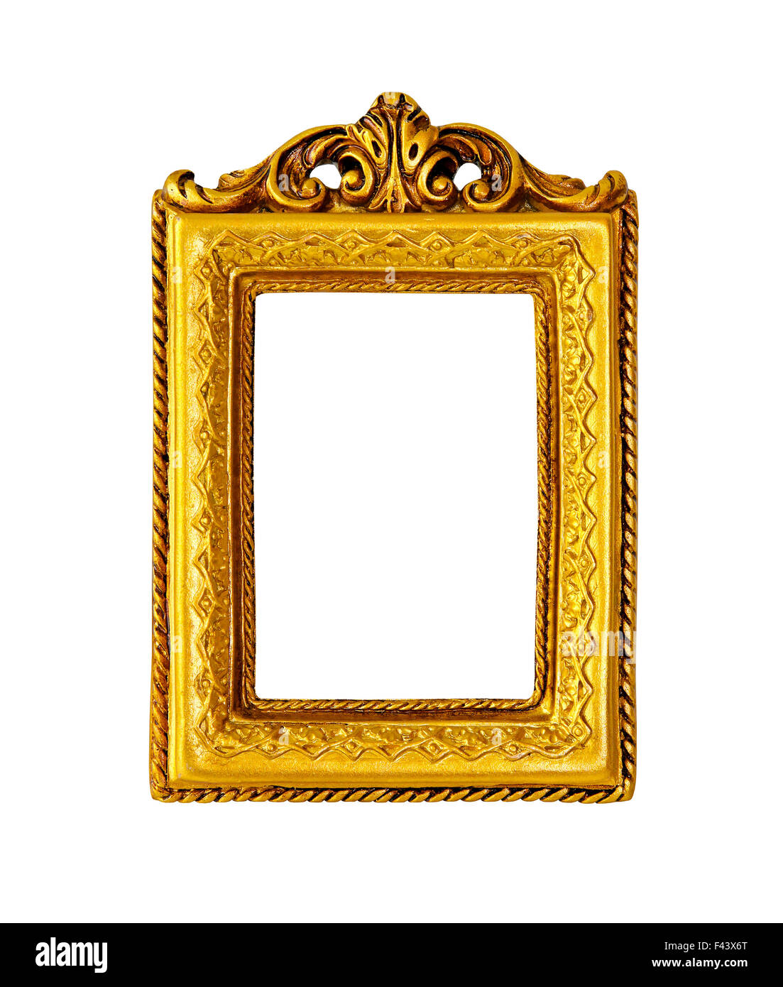 Gold frame cut out hi-res stock photography and images - Alamy