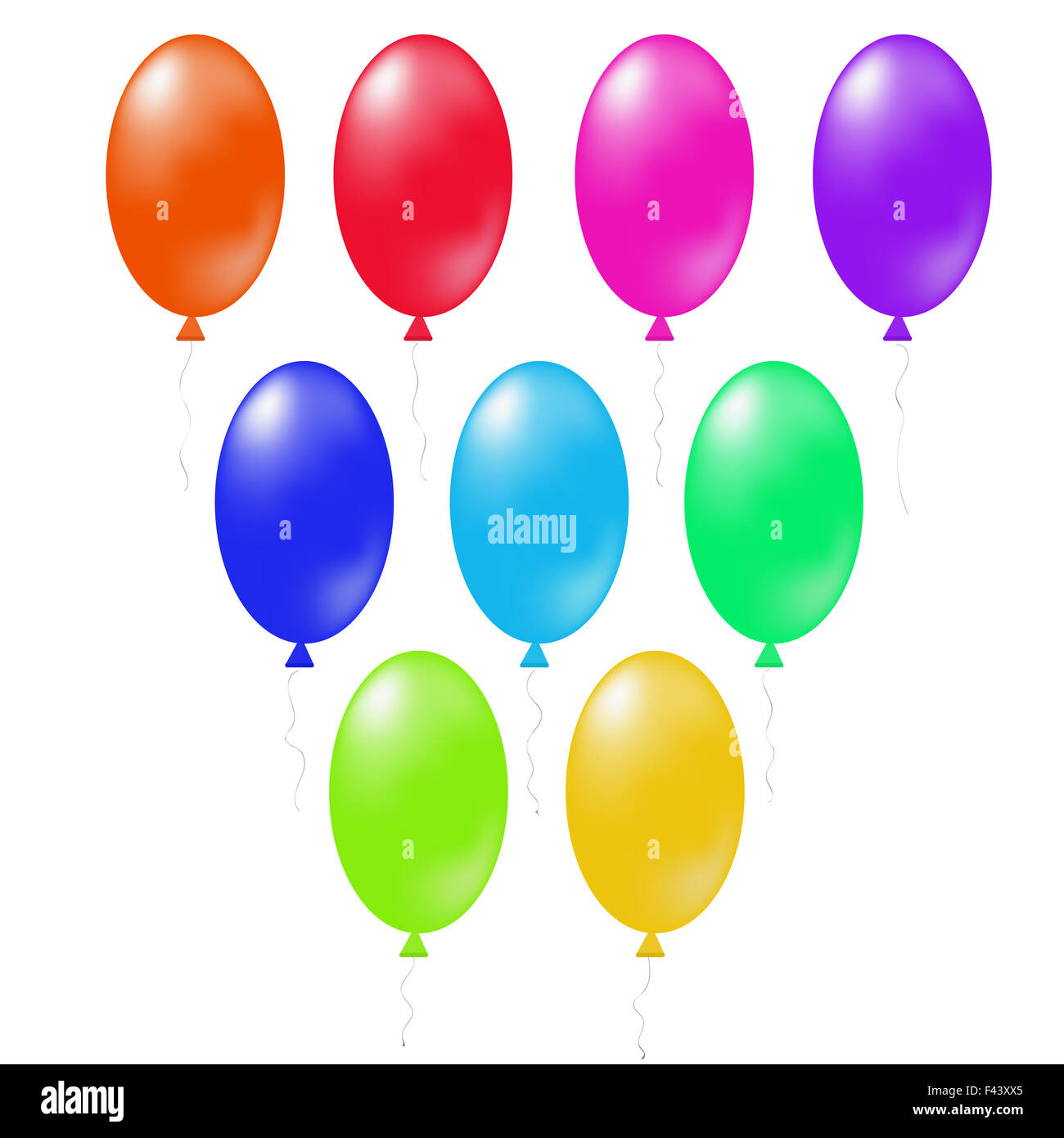 Free balloons Cut Out Stock Images & Pictures - Alamy