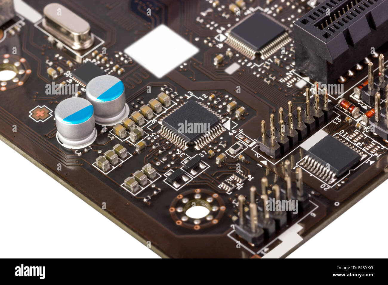 Pc motherboard and components hi-res stock photography and images - Alamy