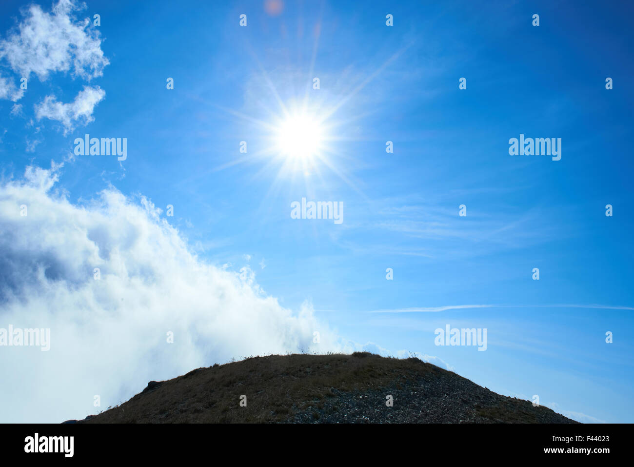 Beautiful blue sky Stock Photo - Alamy