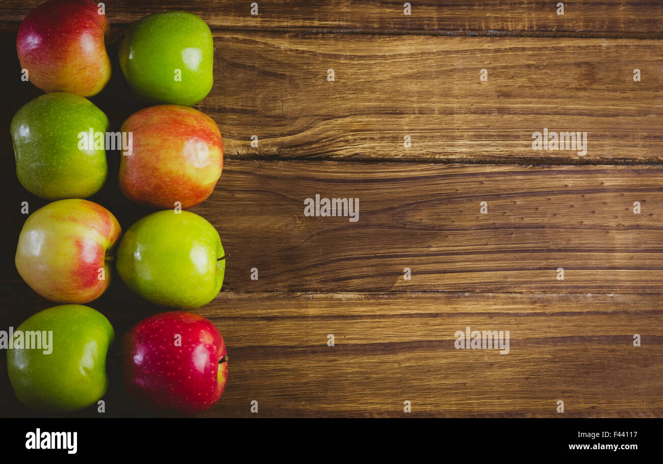 Fresh colorful apples Stock Photo - Alamy