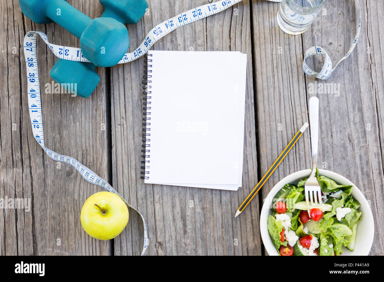 Healthy stuff for healthy lifestyle Stock Photo - Alamy