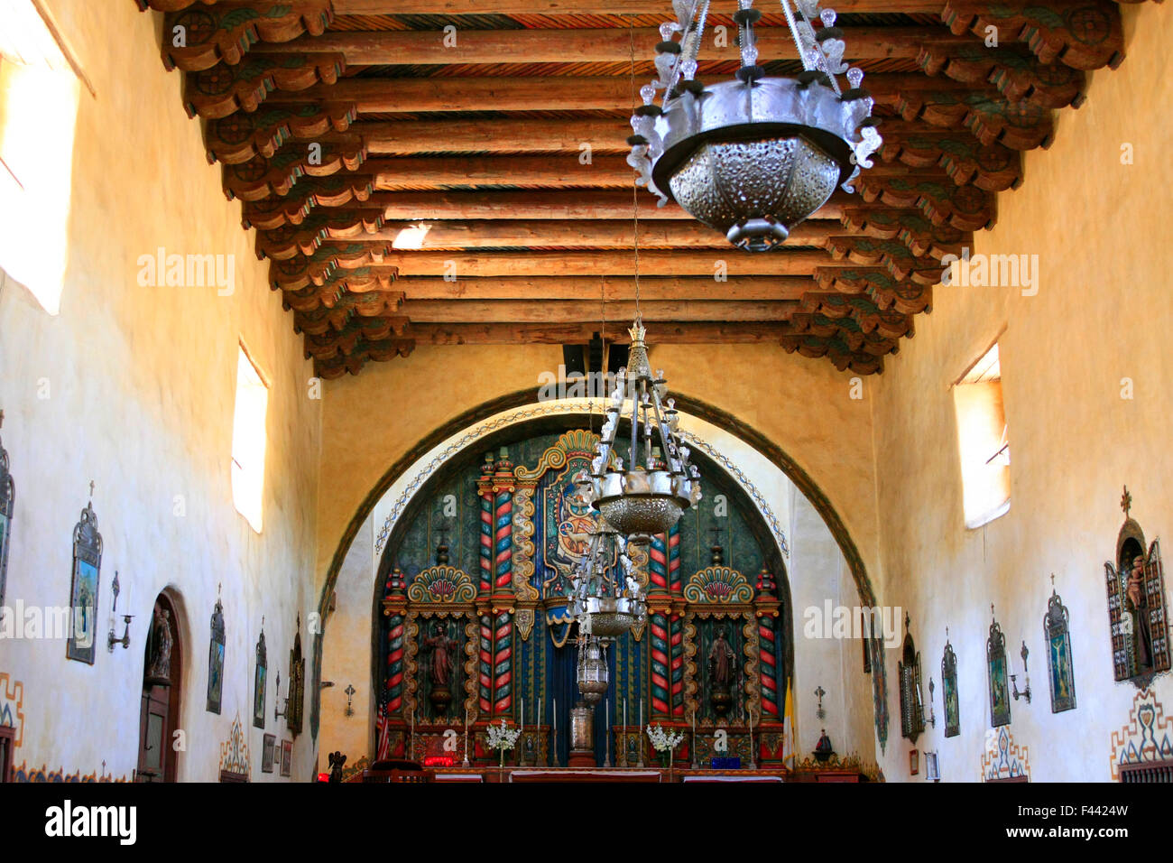 The 1936 Chapel interior of Our Lady of Mount Carmel Church in ...
