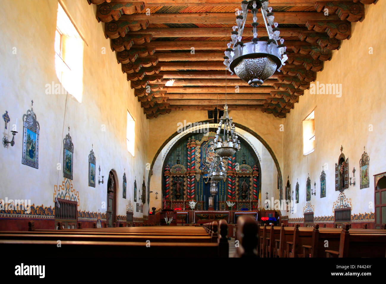 The 1936 Chapel interior of Our Lady of Mount Carmel Church in ...