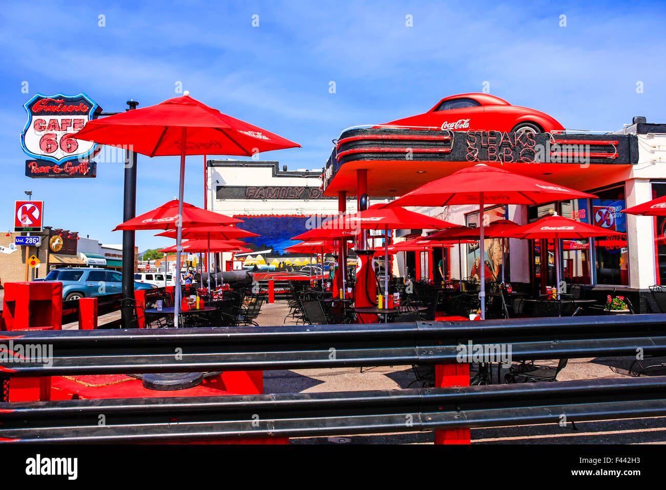 Cruisers Route 66 Cafe on East Route 66 Bill Williams Ave in Williams ...