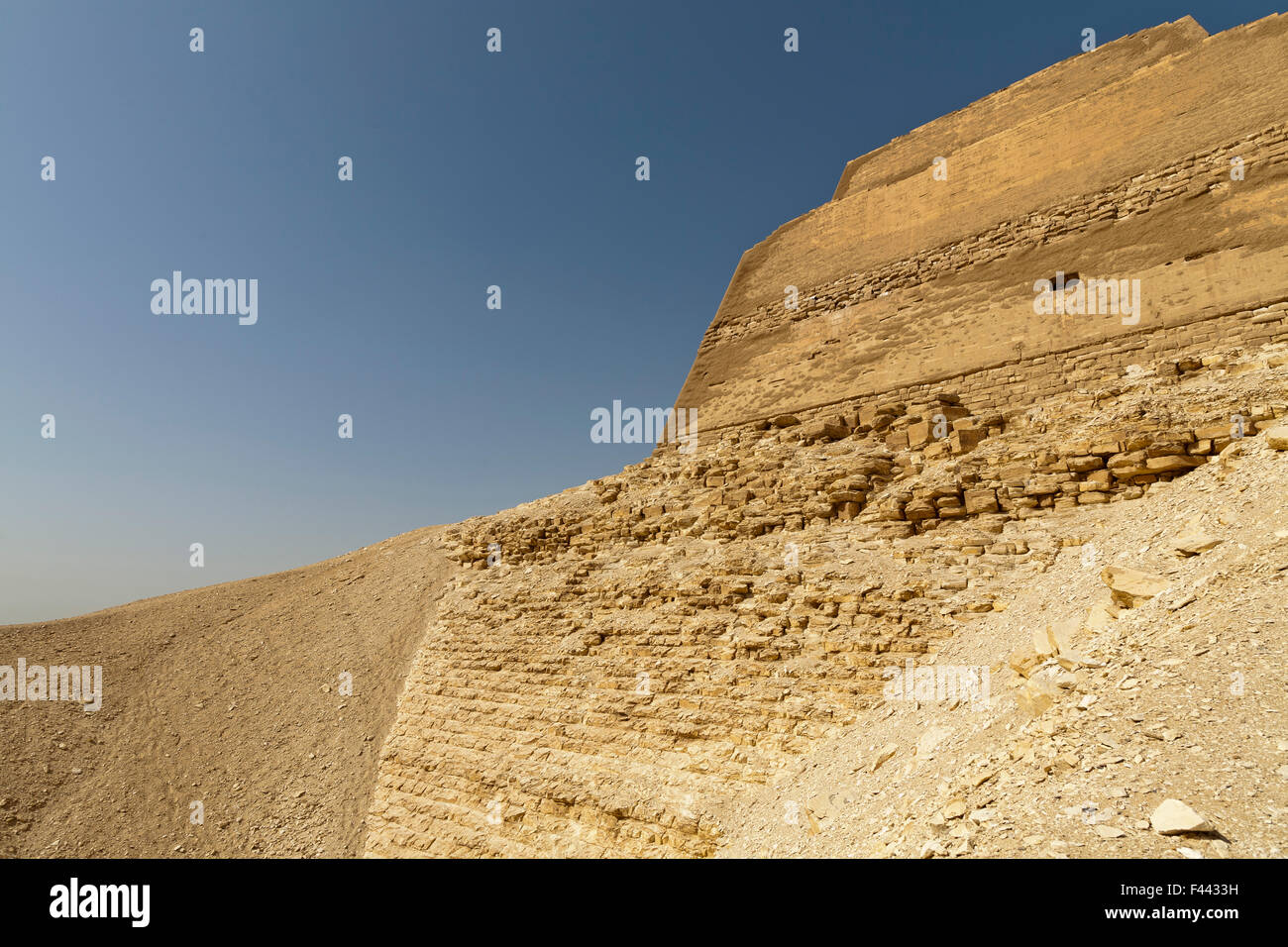 The Meidum Pyramid Known as the ‘Collapsed Pyramid of Meidum near the ...