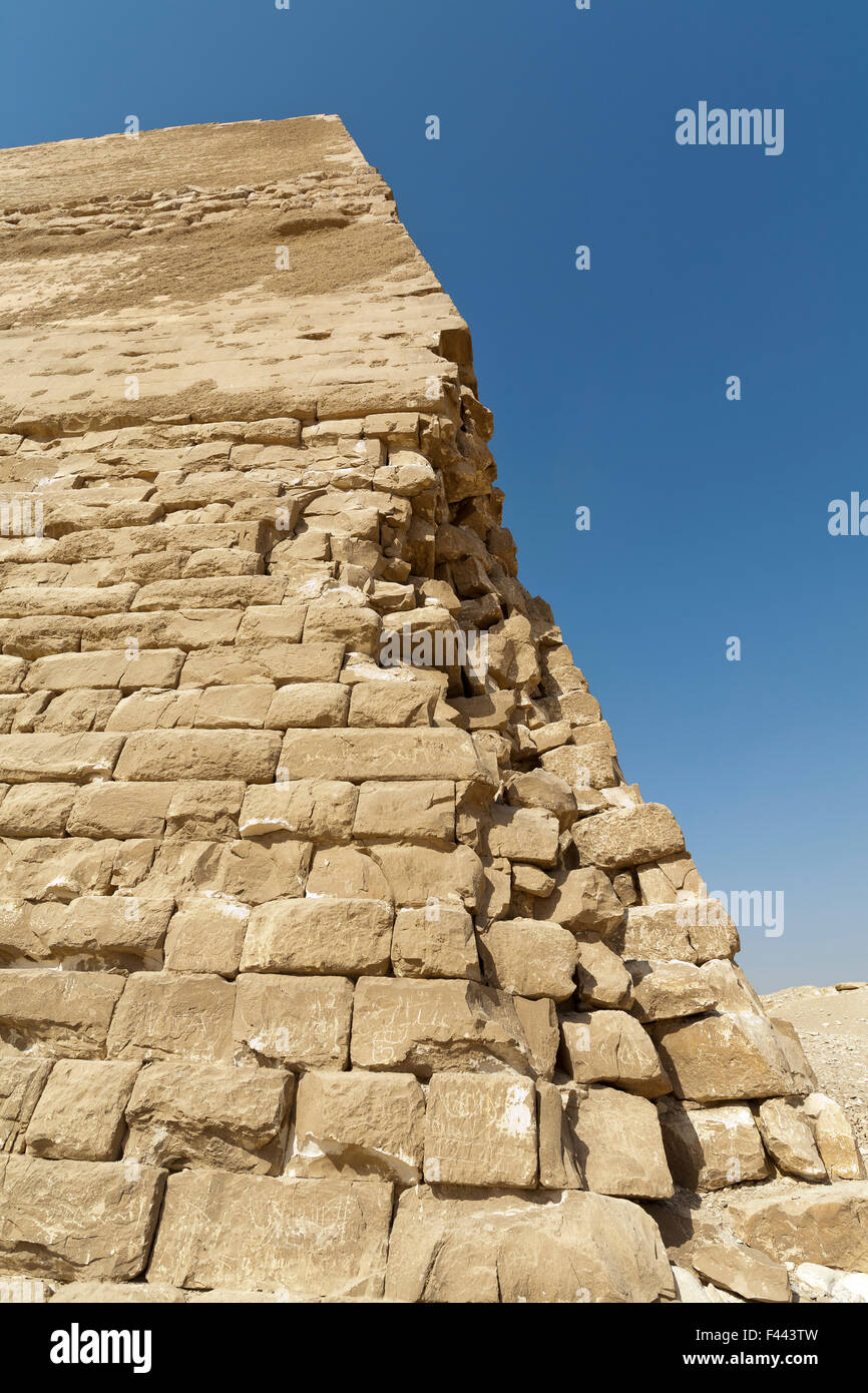 Close up of The Meidum Pyramid Known as the ‘Collapsed Pyramid of ...
