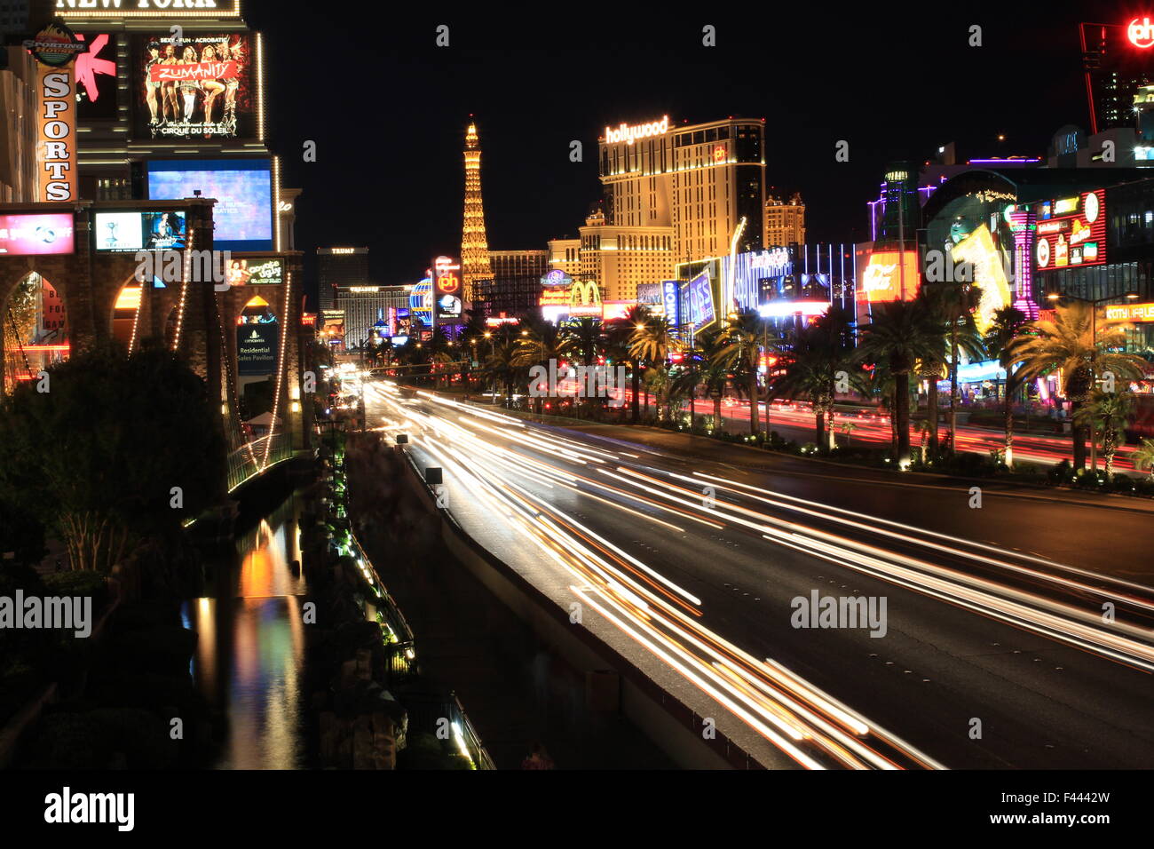 Night in Sin City Stock Photo - Alamy