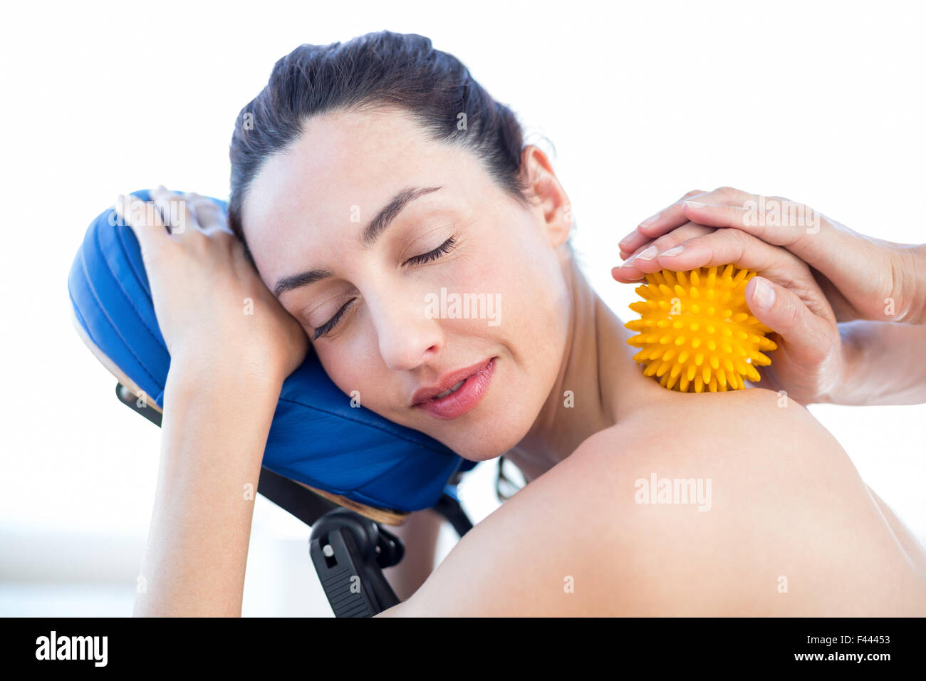 Woman hands massage ball hi-res stock photography and images - Alamy