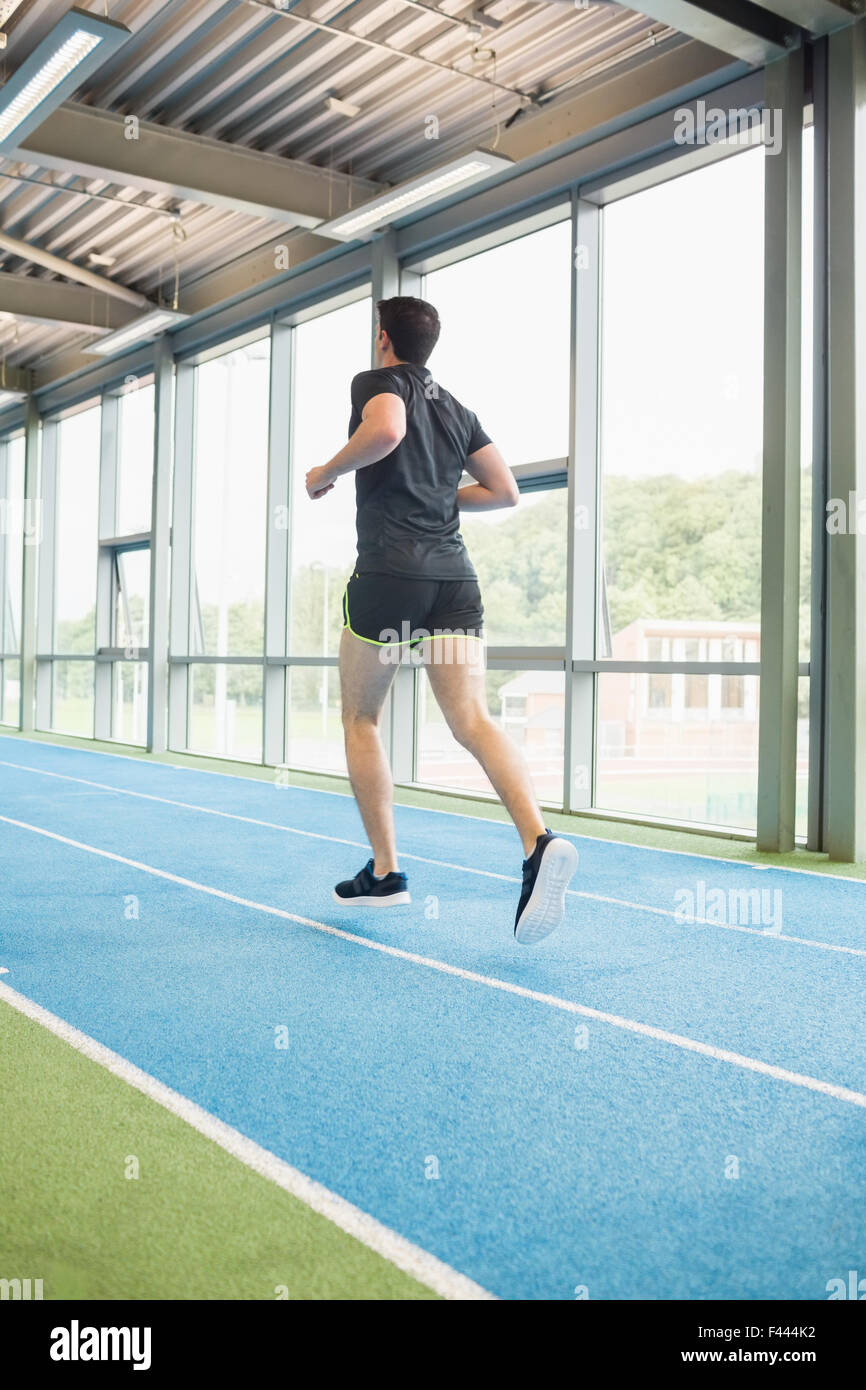 Indoor athletics track hi-res stock photography and images - Alamy