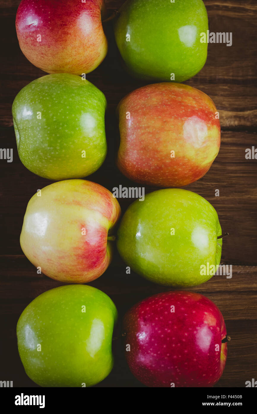 Fresh colorful apples Stock Photo - Alamy