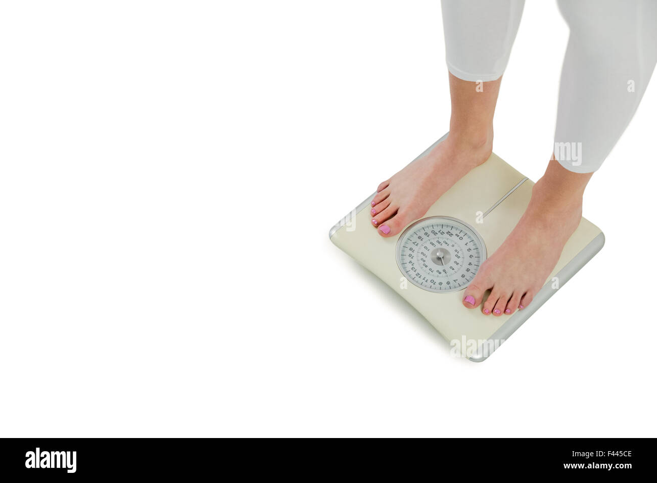 Standing on scales hi-res stock photography and images - Alamy