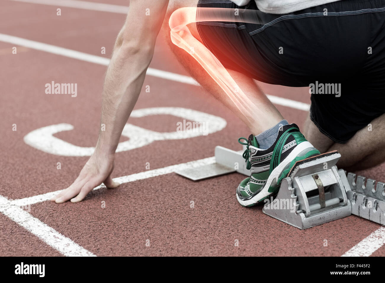 Highlighted bones athlete hi-res stock photography and images - Alamy