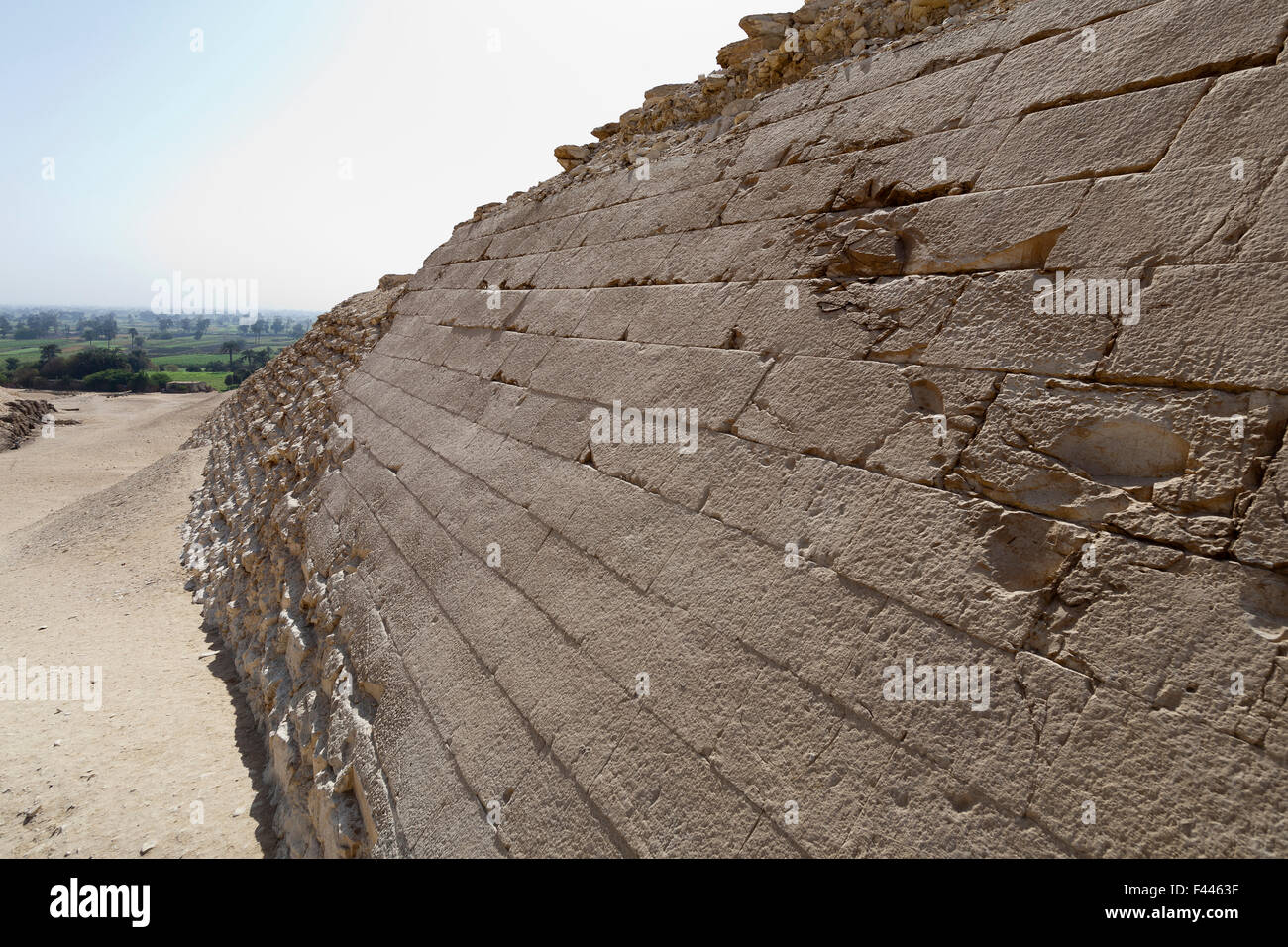 The Meidum Pyramid Known as the ‘Collapsed Pyramid of Meidum near the ...