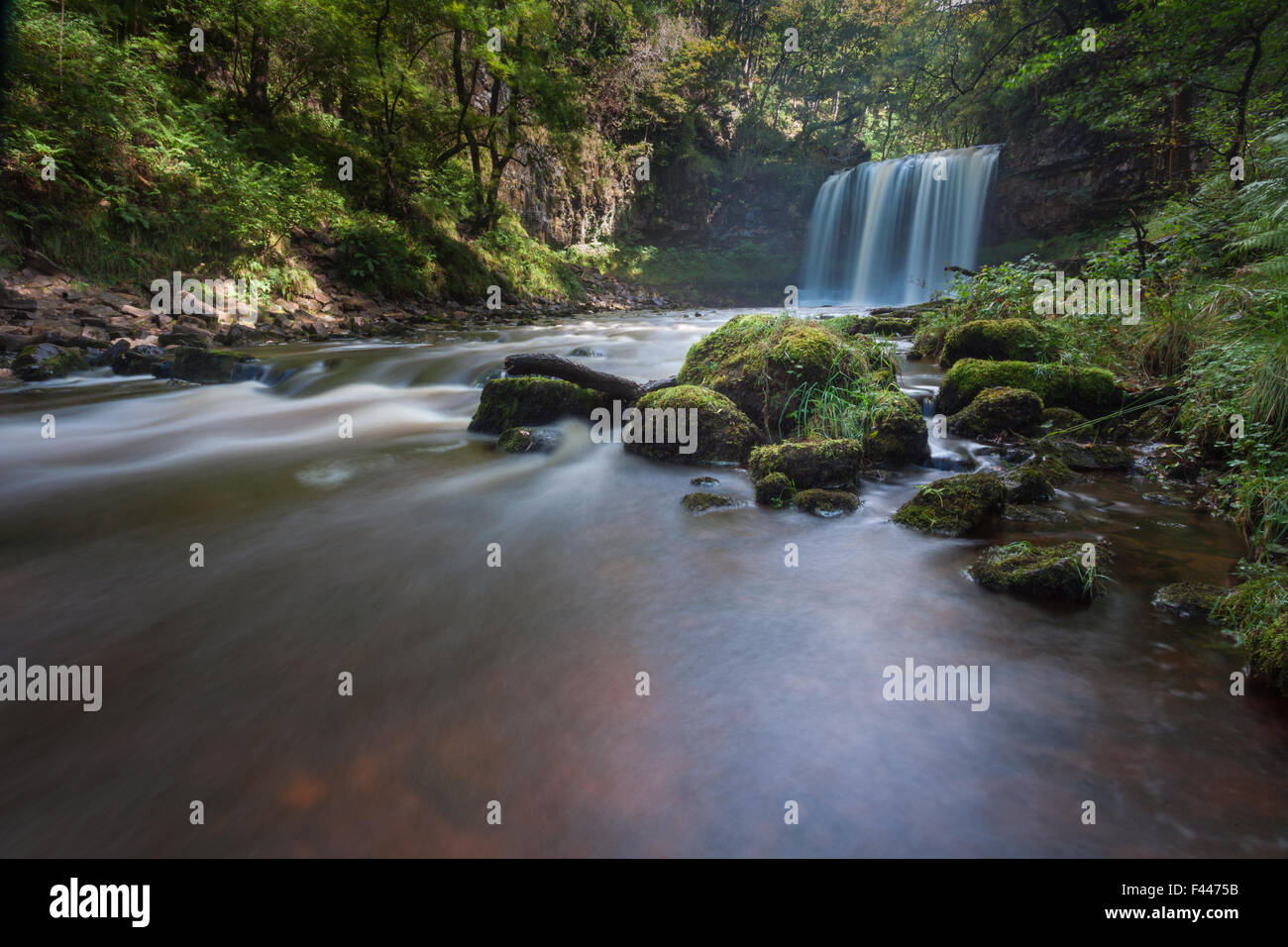 Sgwd yr Eira Waterfall Country Stock Photo - Alamy