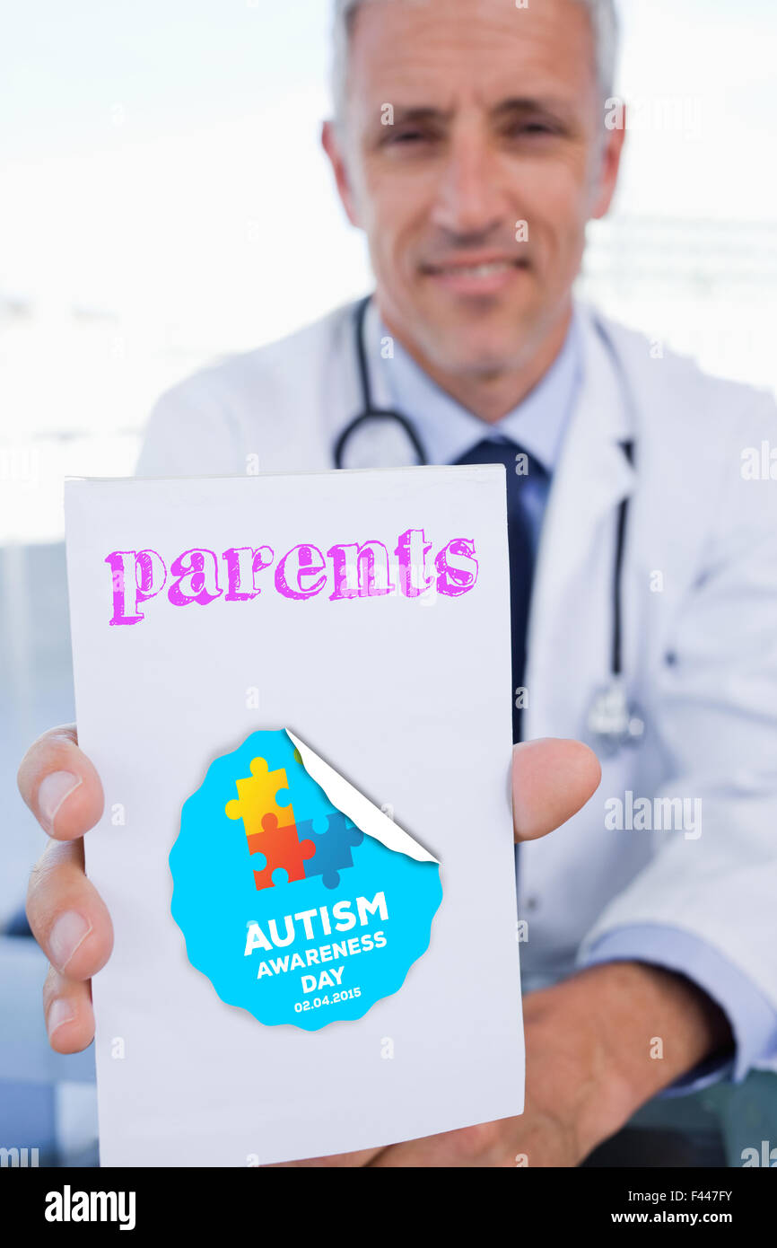 Parents against autism awareness day Stock Photo - Alamy