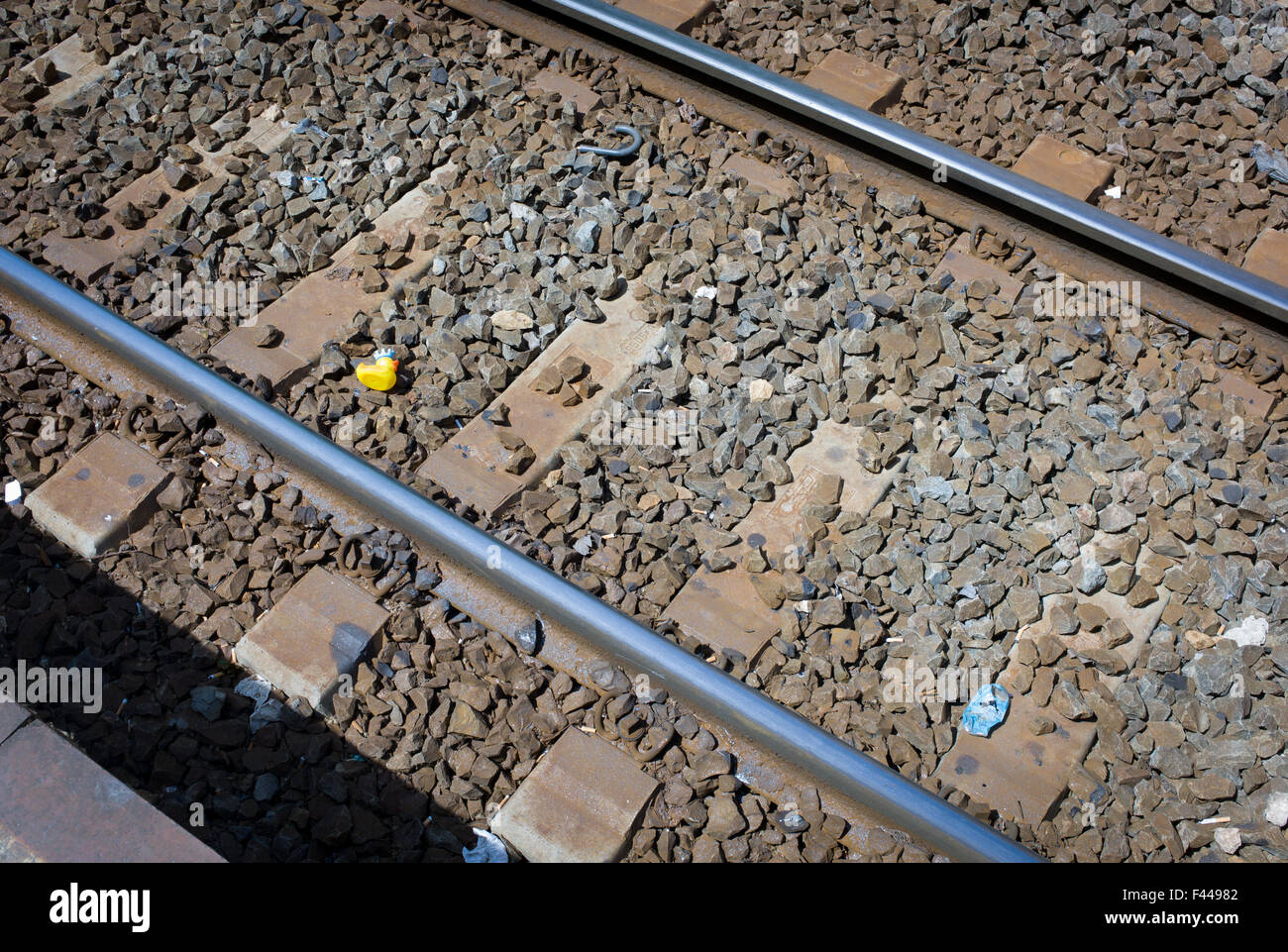 Garbage railway tracks hi-res stock photography and images - Alamy