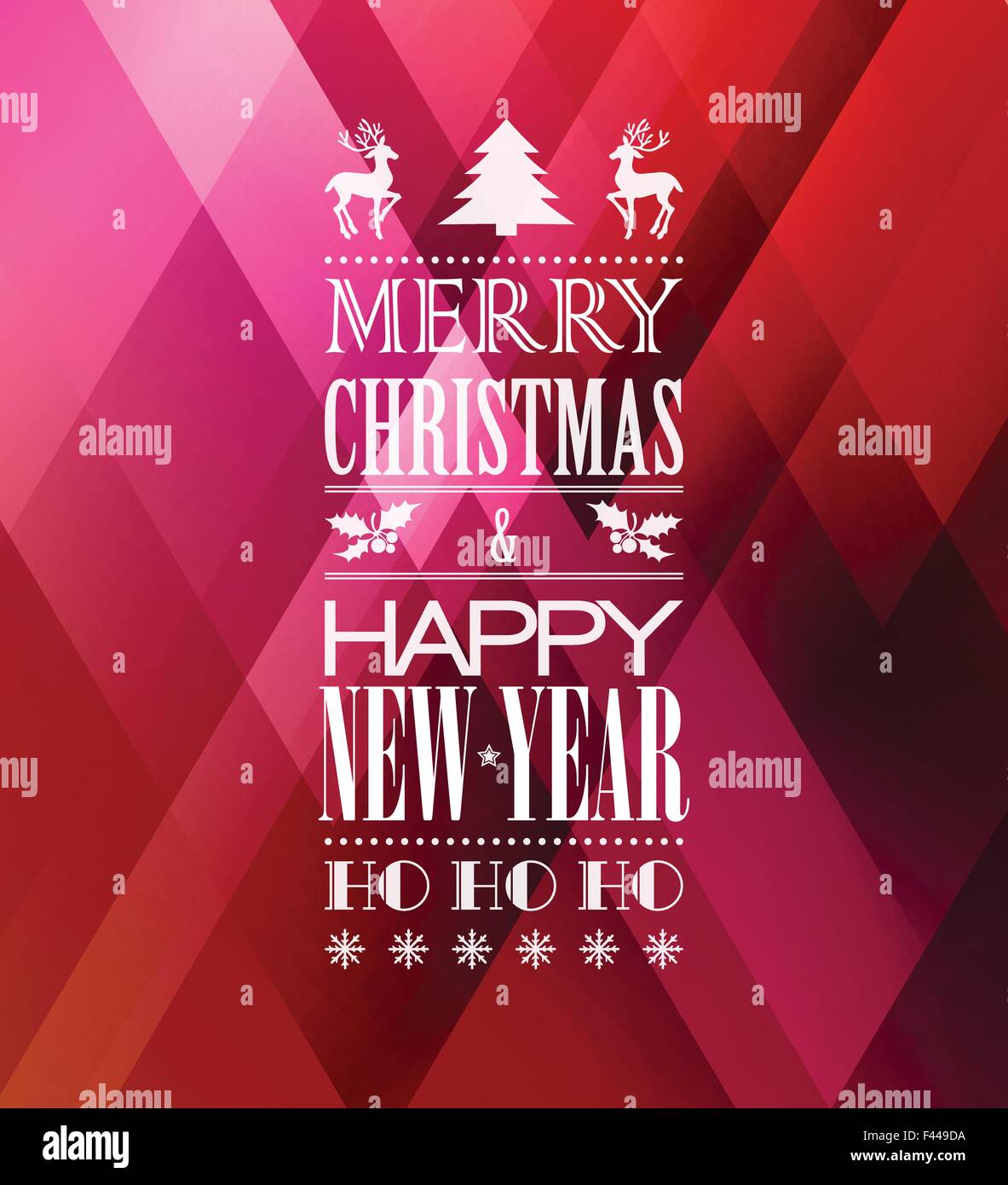 Merry christmas typography Stock Vector Image & Art - Alamy