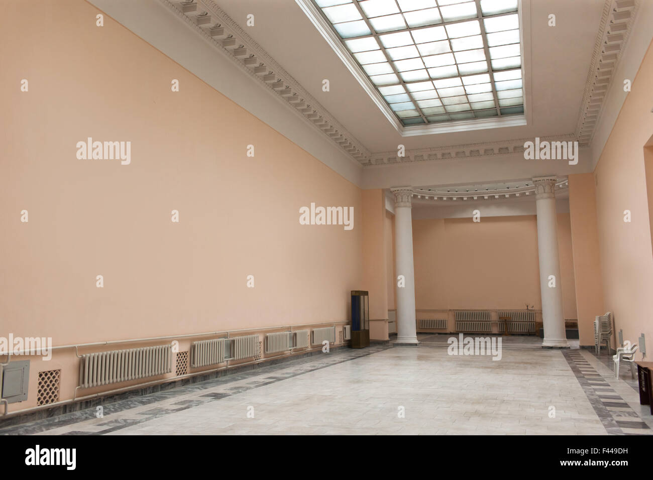 Modern interior in big building Stock Photo - Alamy
