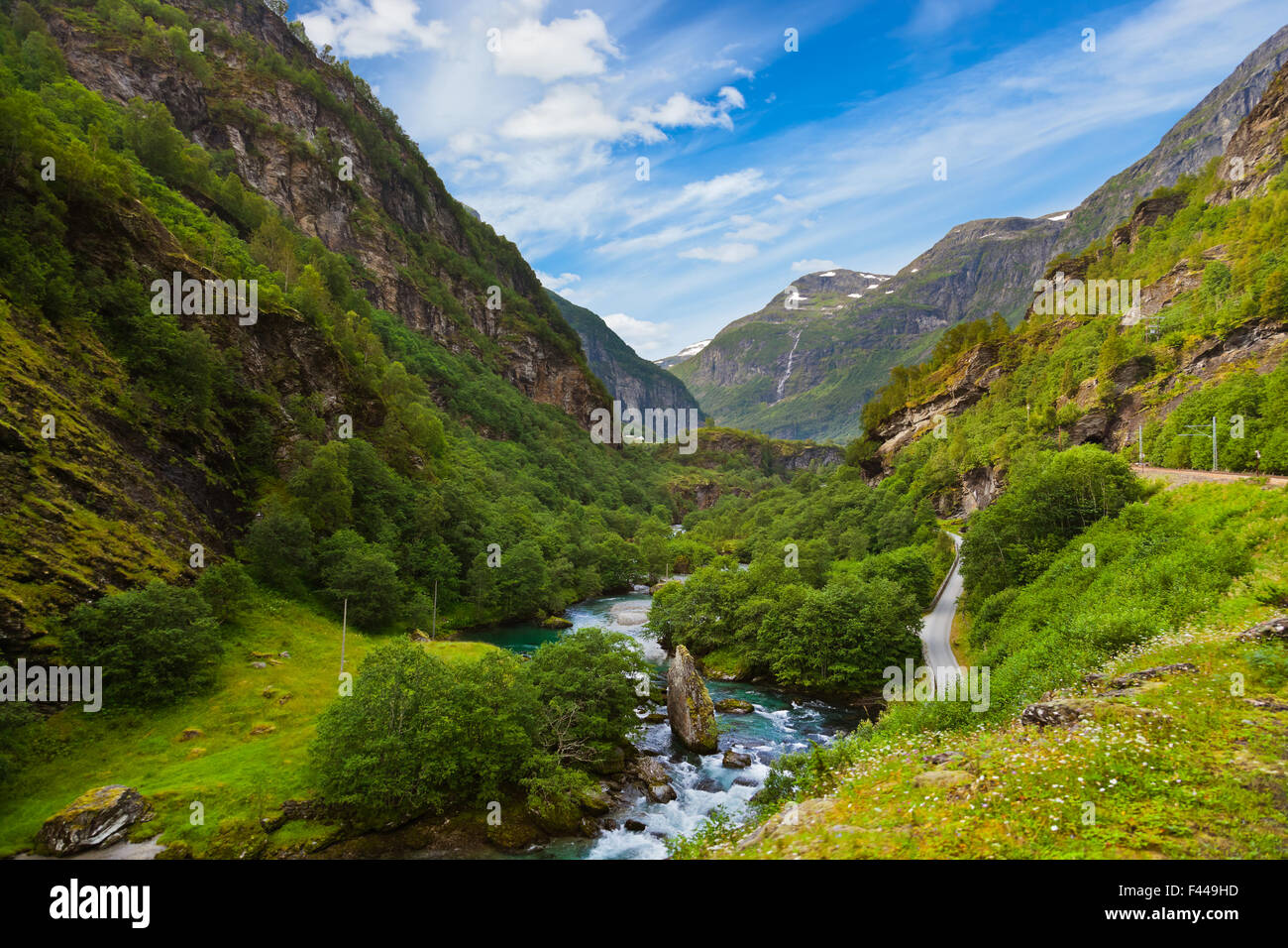 Flam in Norway Stock Photo - Alamy