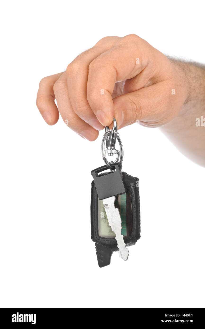 Hand with car keys Stock Photo - Alamy